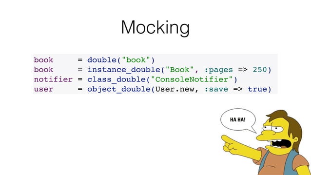 Mocking & Stubbing | PPT
