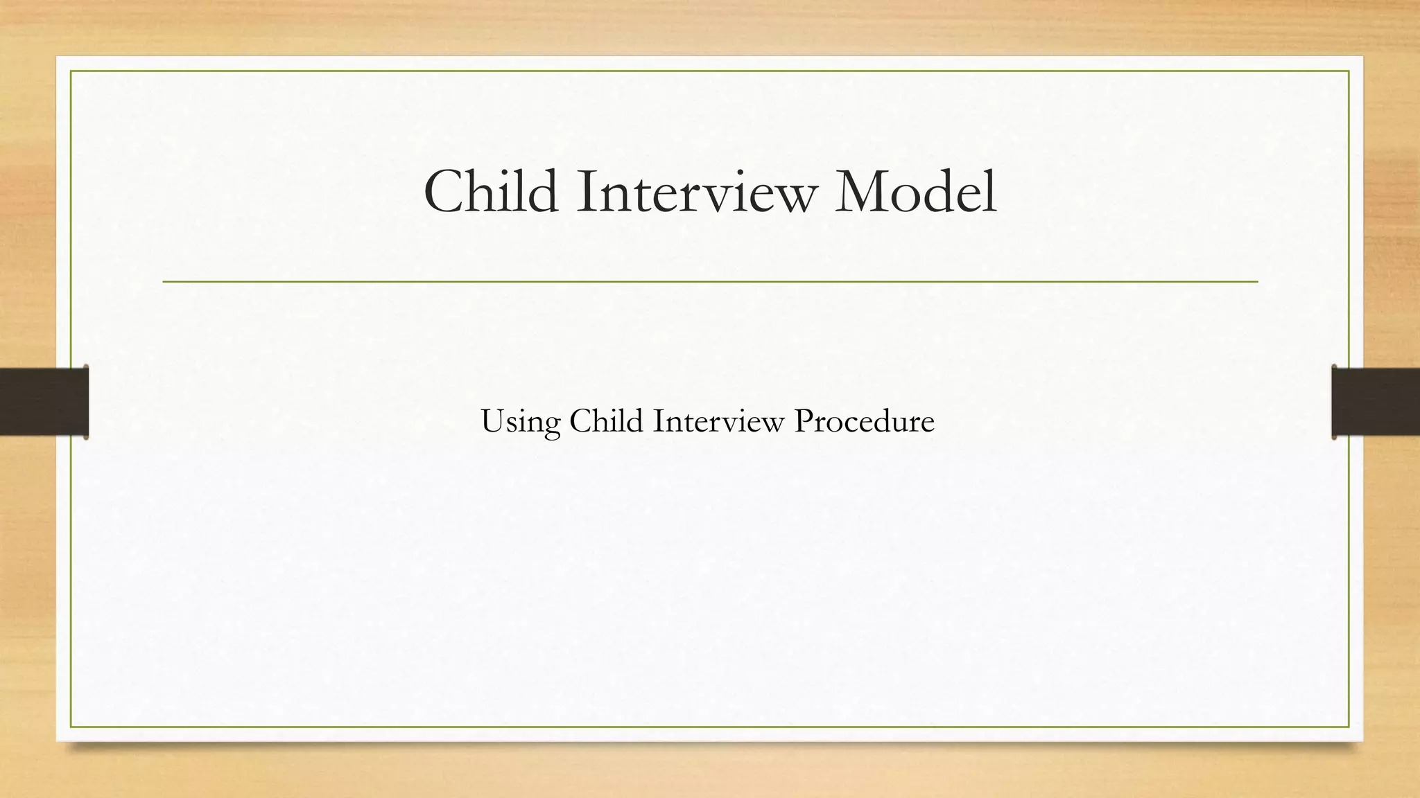 Mock interview | PPT