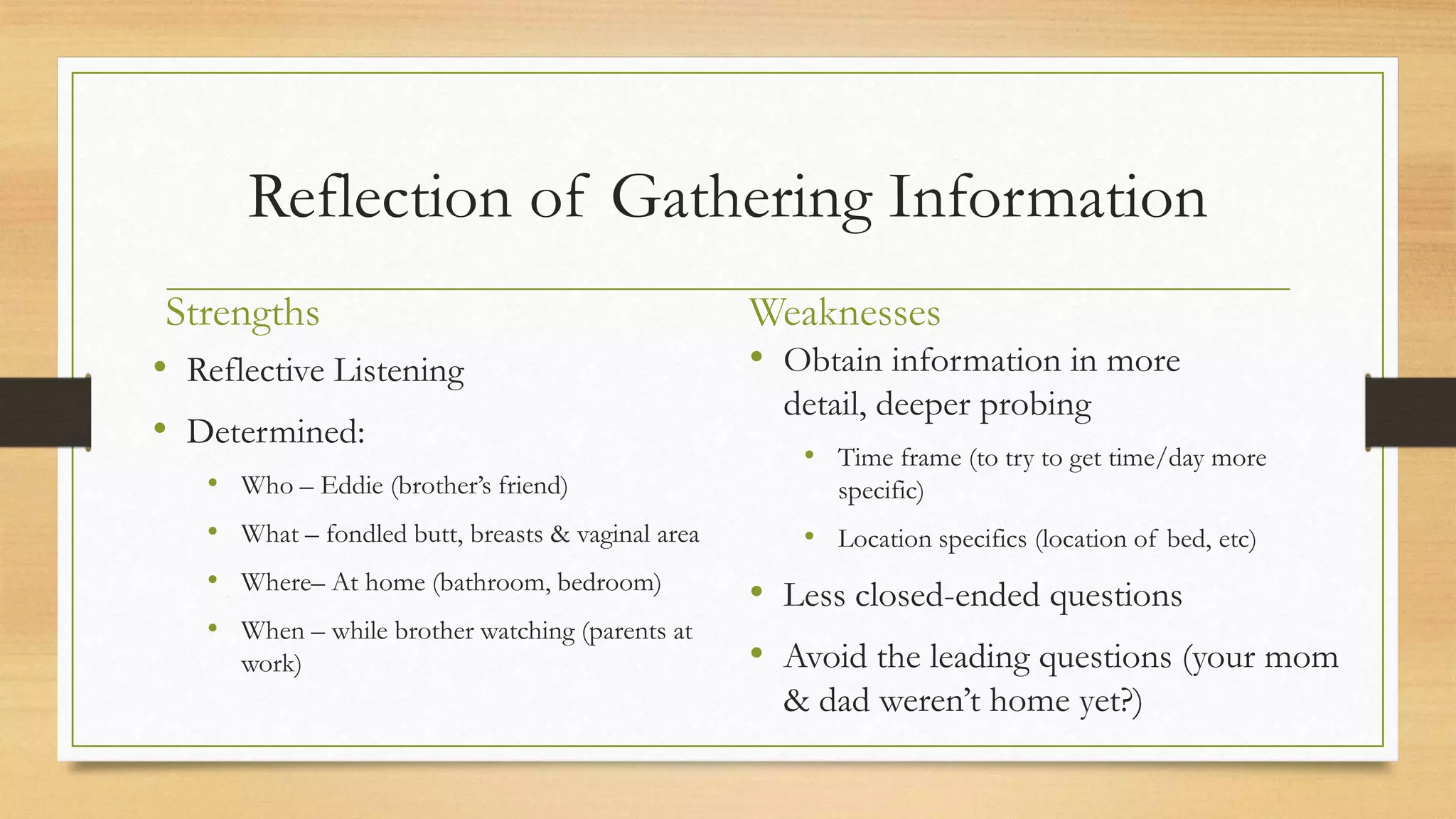 Mock interview | PPT