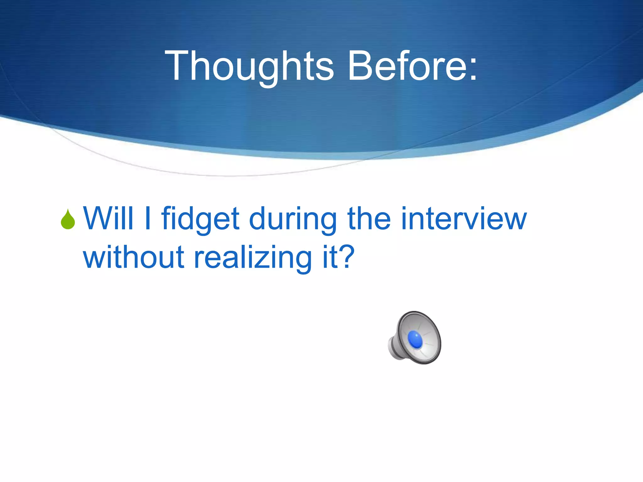 Mock interview reflection | PPT