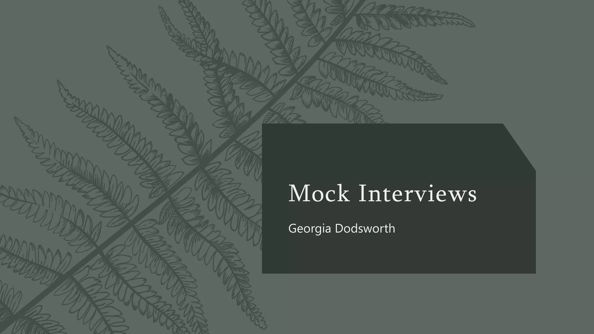 Mock Interviews.pptx