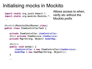 Mocking in Java with Mockito | PDF