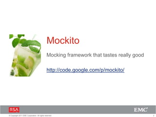 Mock your way with Mockito | PPTX