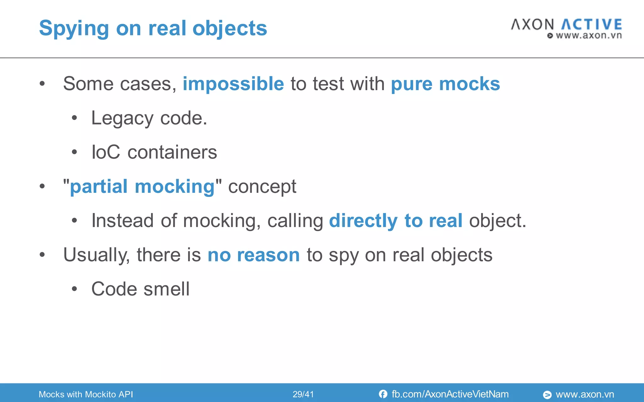 Mockito A Simple Intuitive Mocking Framework Ppt