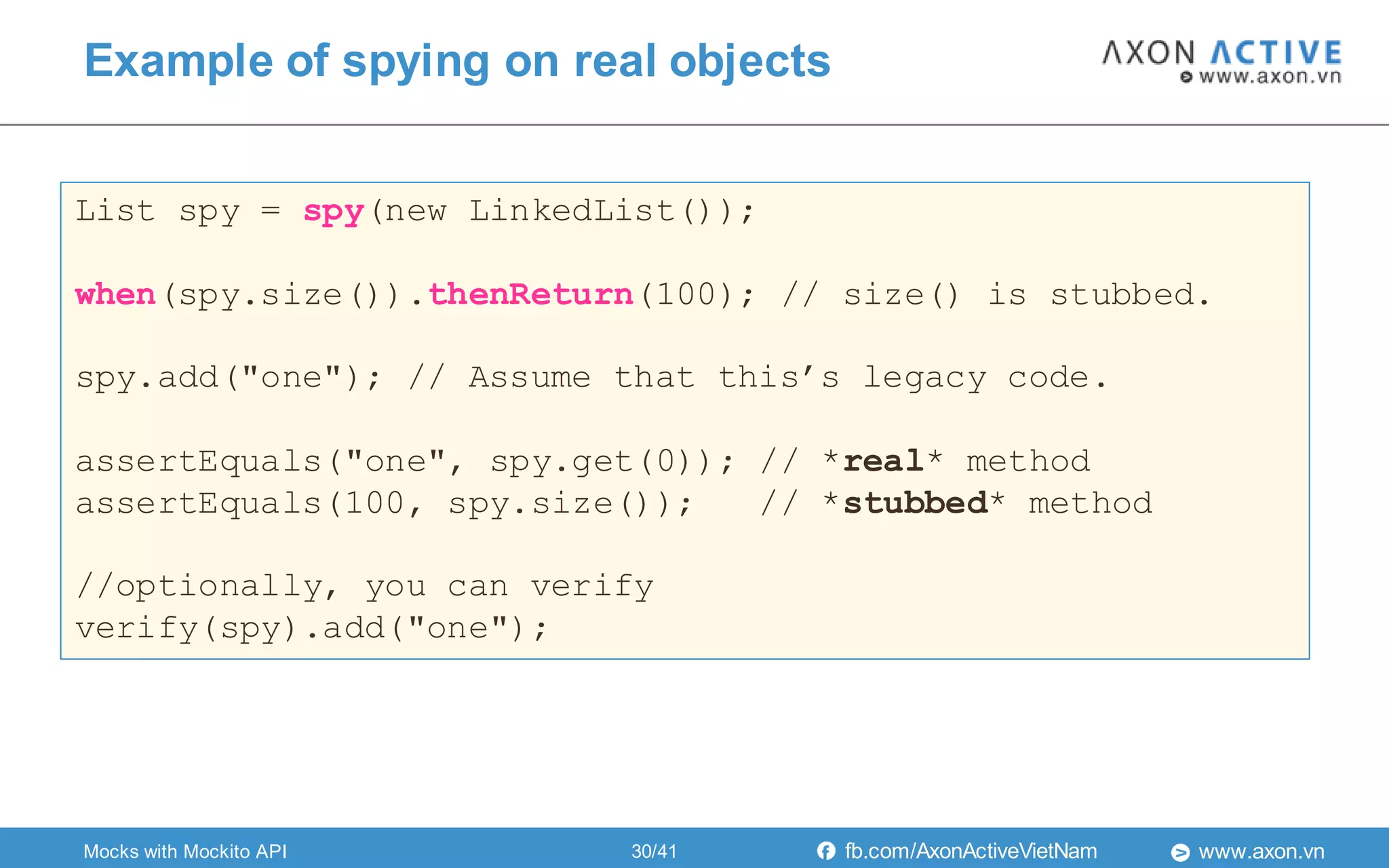 Mockito A Simple Intuitive Mocking Framework Ppt
