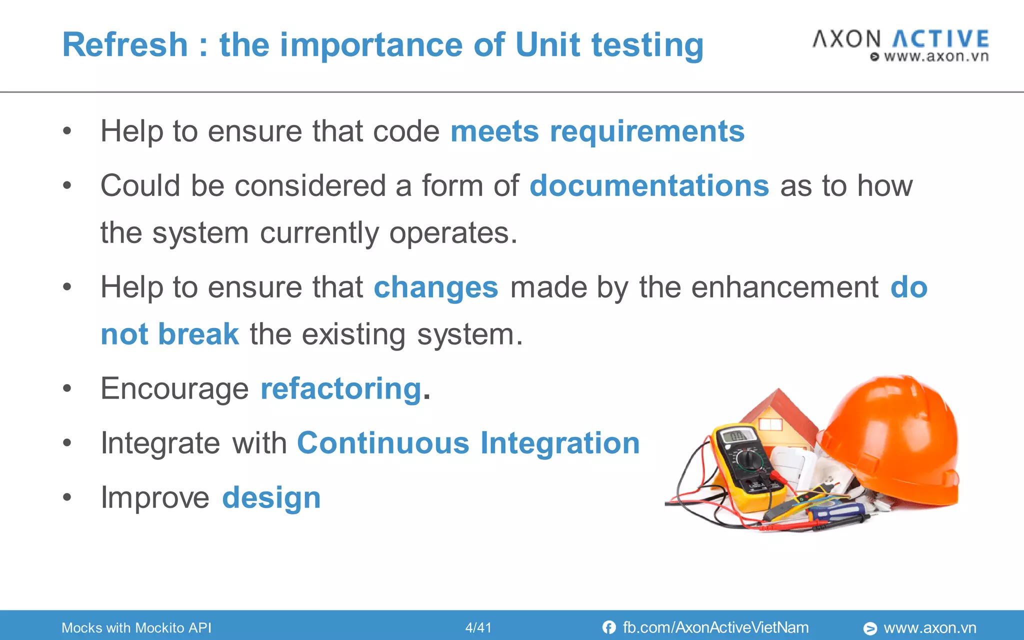 Mockito A Simple Intuitive Mocking Framework Ppt