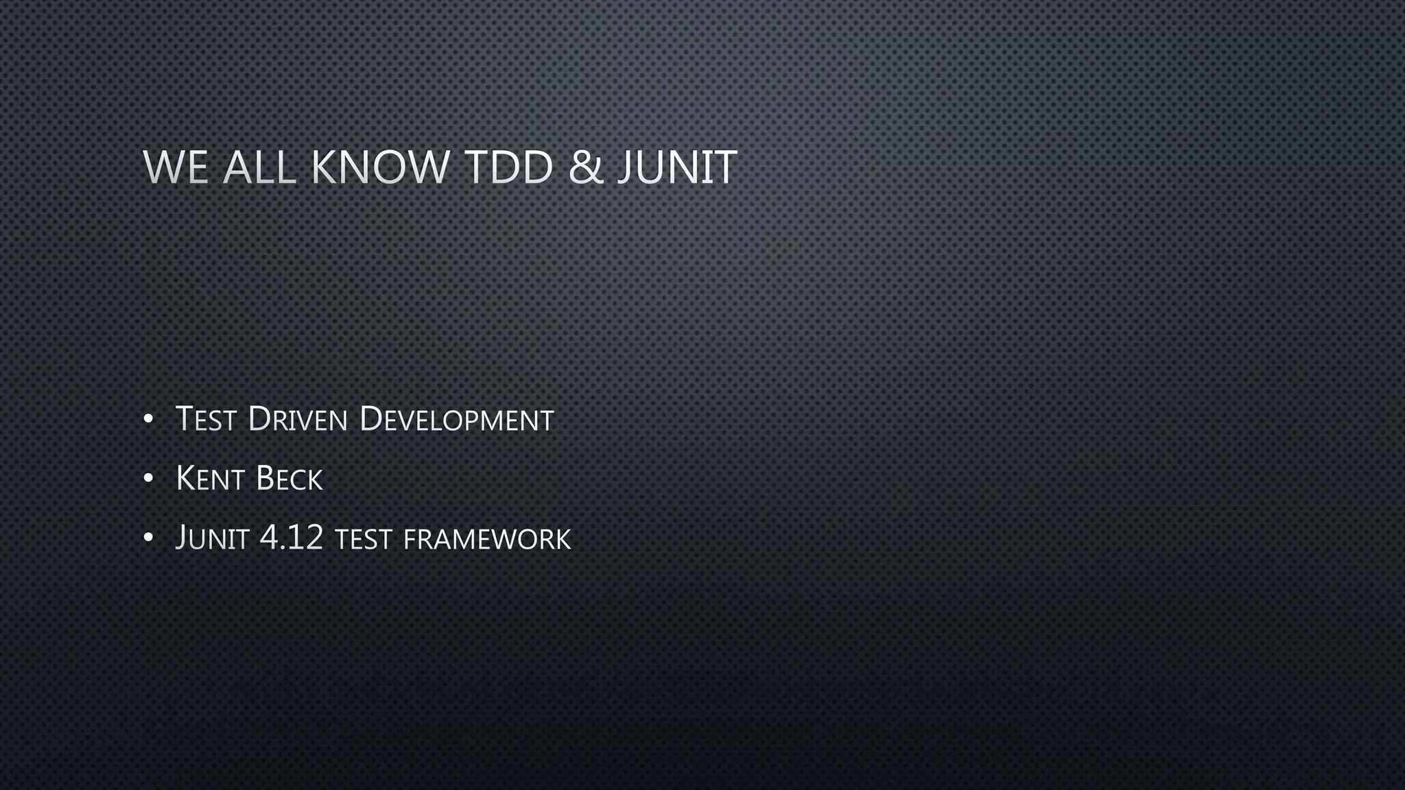 Mockito junit | PPT Mockito junit | PPT