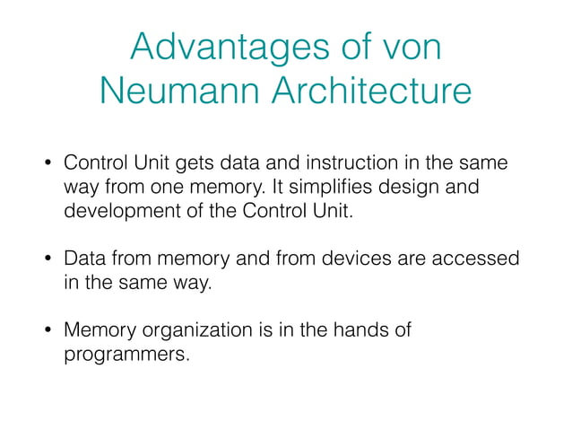 Von Neumann Architecture | PDF