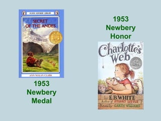Mock Newbery Criteria Power Point | PPT