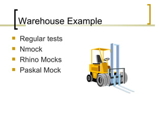 Mock Objects Presentation | PPT