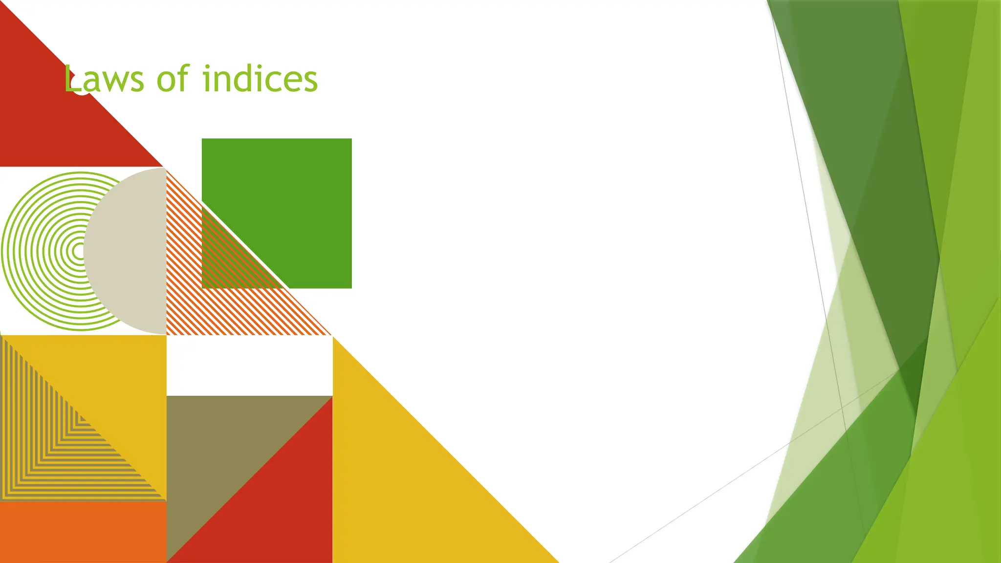 Mock presentation on laws of indices 1.pptx