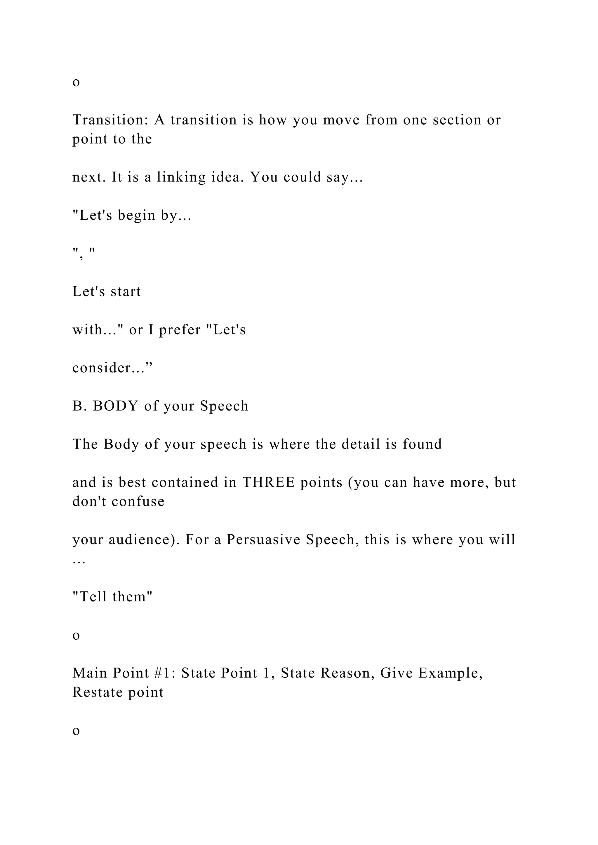 Mock Public Address Speech Write-up Mock Speech Write-up.docx | Resume Writing and Advice | Job ...