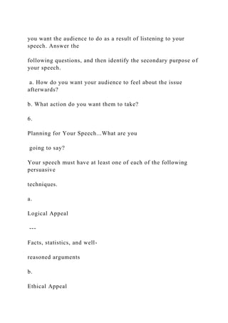 Mock Public Address Speech Write-up Mock Speech Write-up.docx