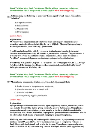 Mock question paper for neet pg, usmle, plab and fmge (mci screening ...