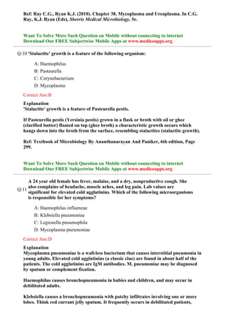Mock question paper for neet pg, usmle, plab and fmge (mci screening ...