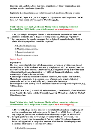 Mock question paper for neet pg, usmle, plab and fmge (mci screening ...
