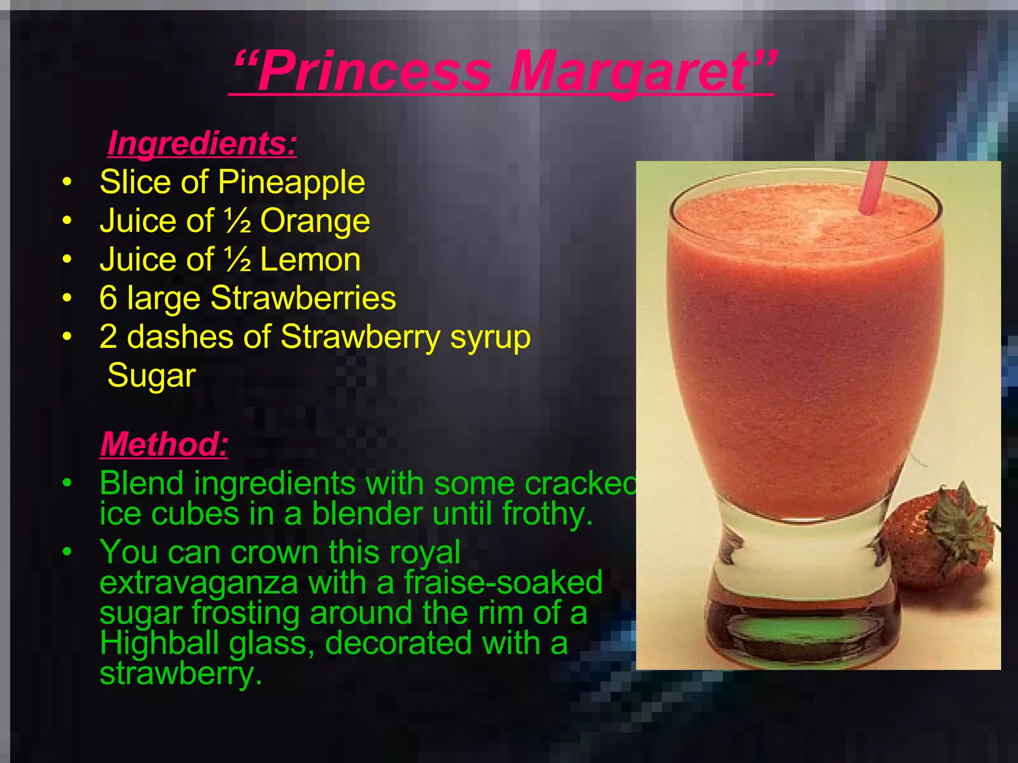 Mocktails | PPT
