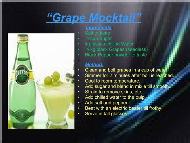 Mocktails | PPT