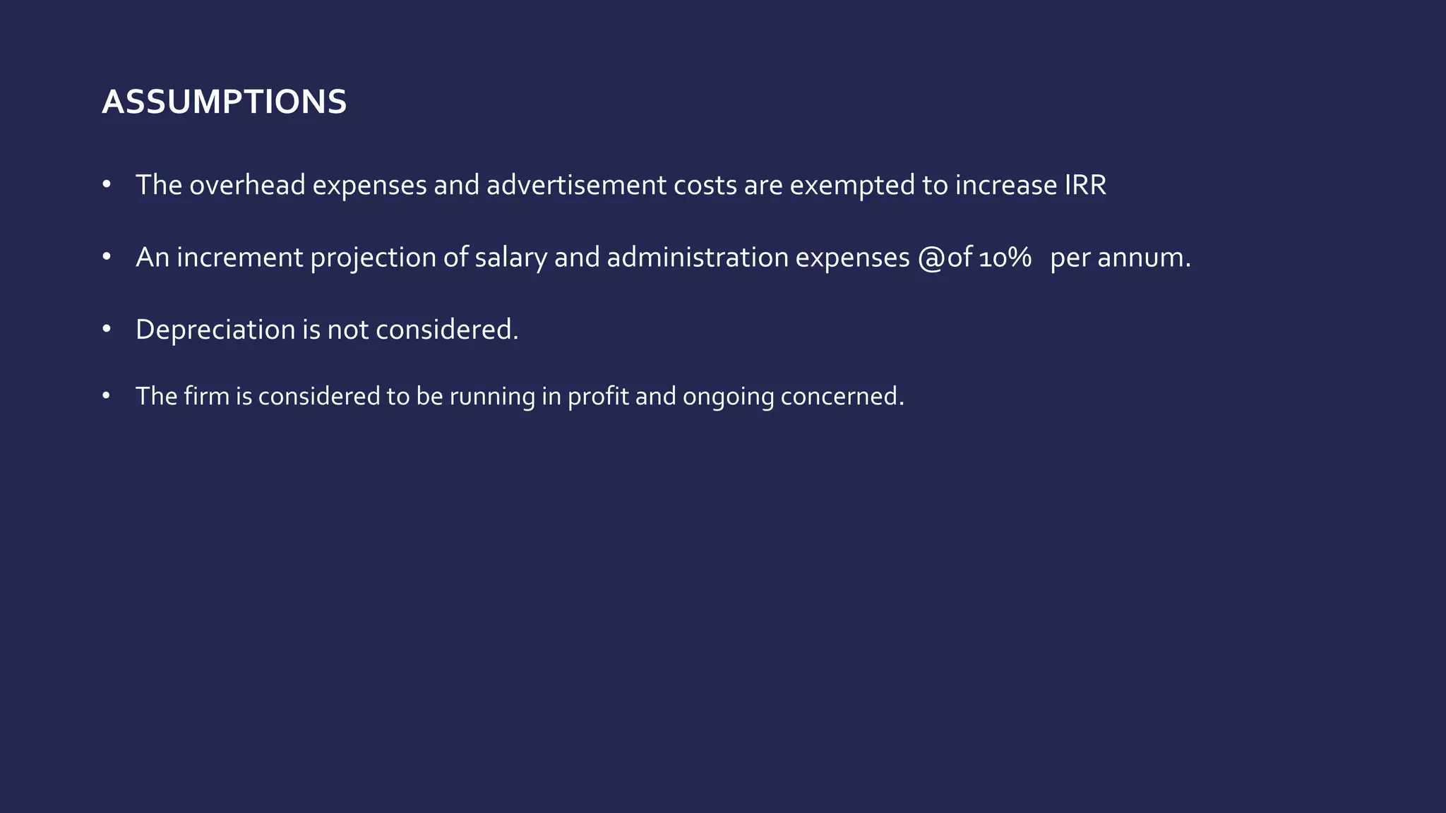 Mock projection of Axis Bank | PPTX