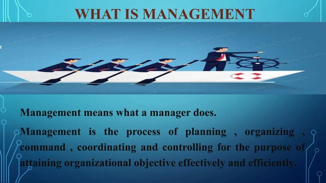 Principle of Management and its definition. | PPT