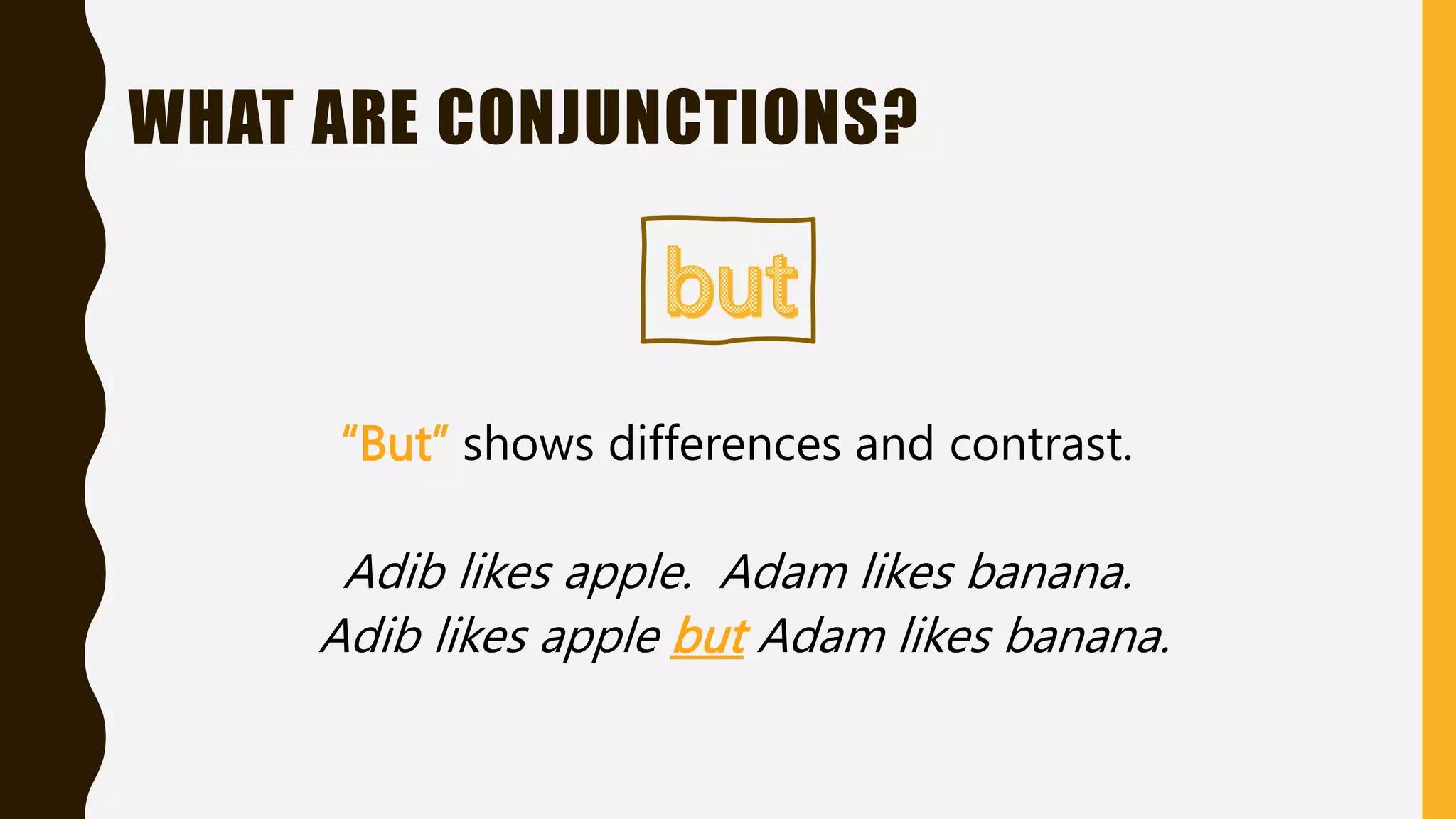 Conjunctions | PPTX