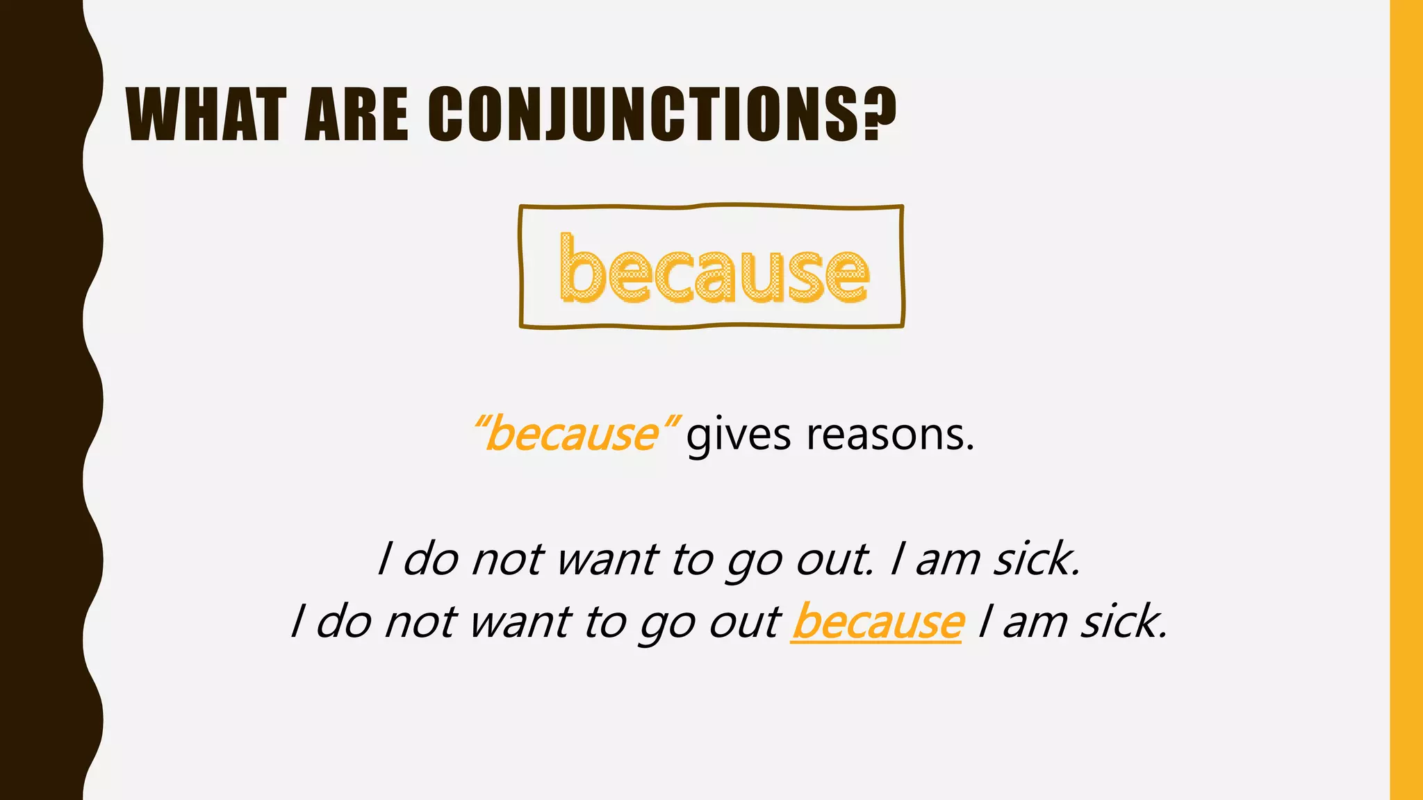 Conjunctions | PPTX