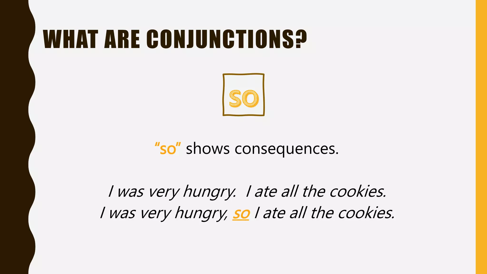 Conjunctions | PPTX