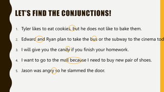 Conjunctions | PPTX