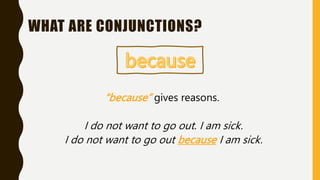 Conjunctions | PPTX