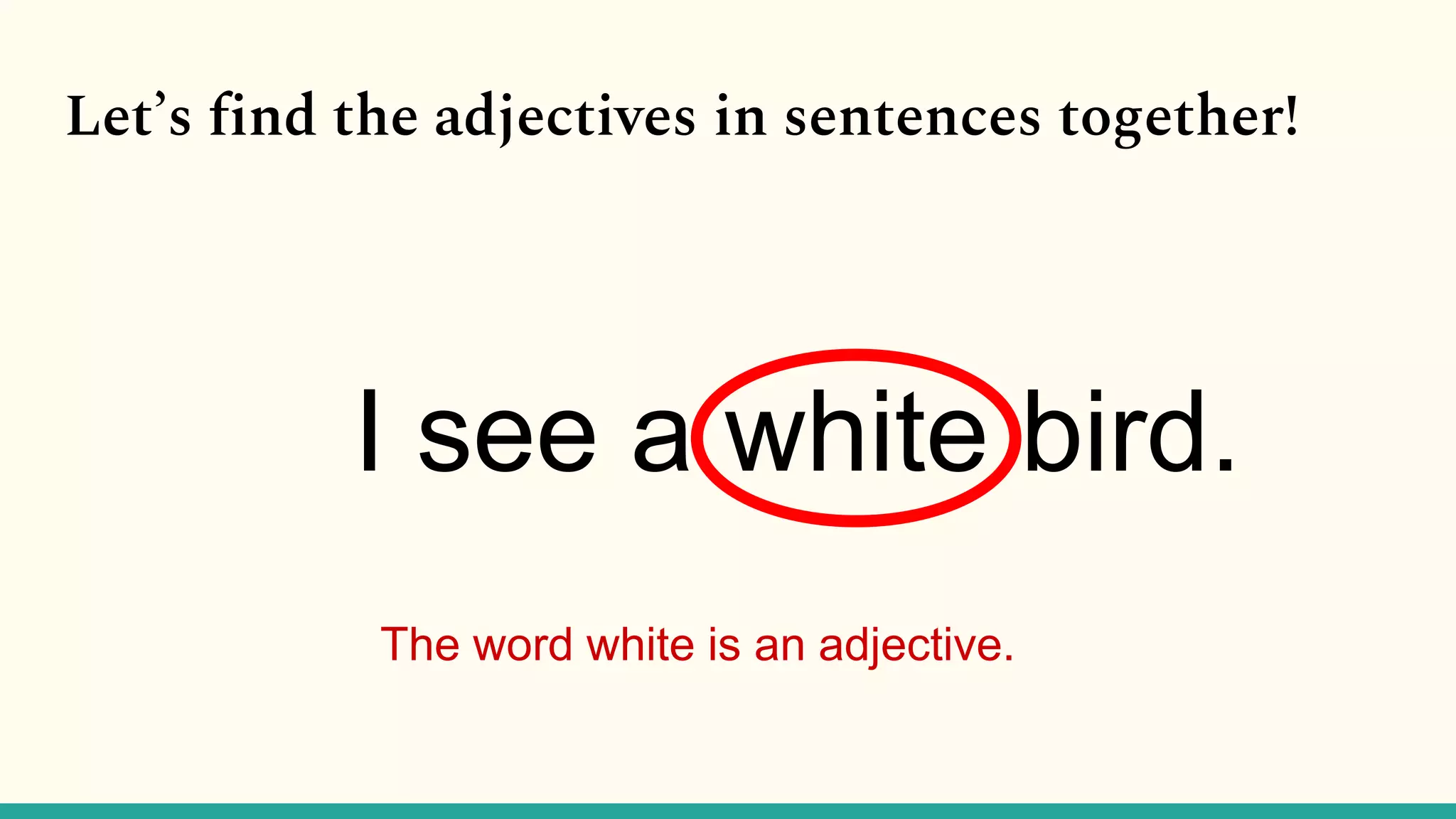ADJECTIVES | PPTX