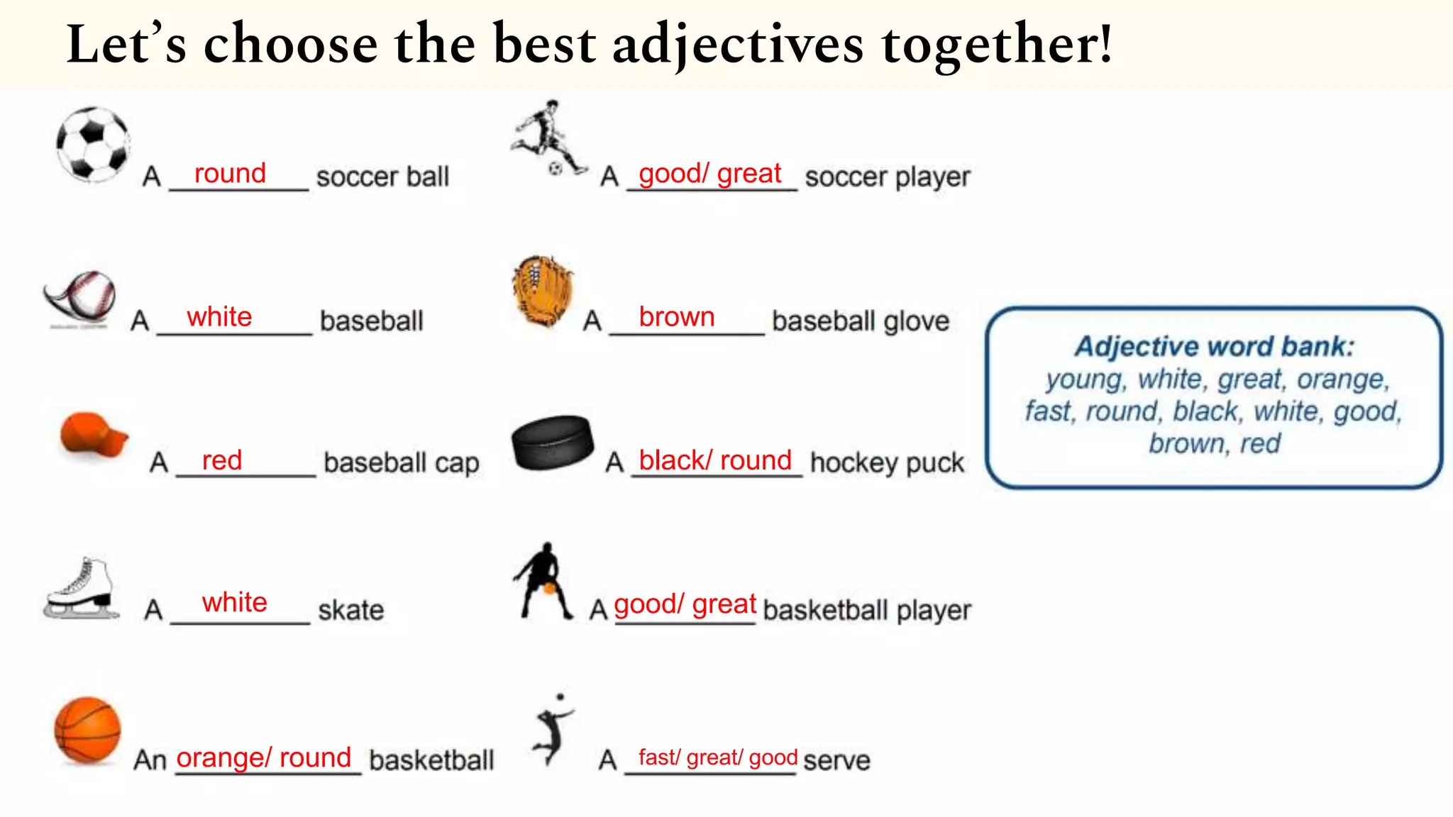 ADJECTIVES | PPTX