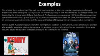 Mockumentary Presentation | PPTX