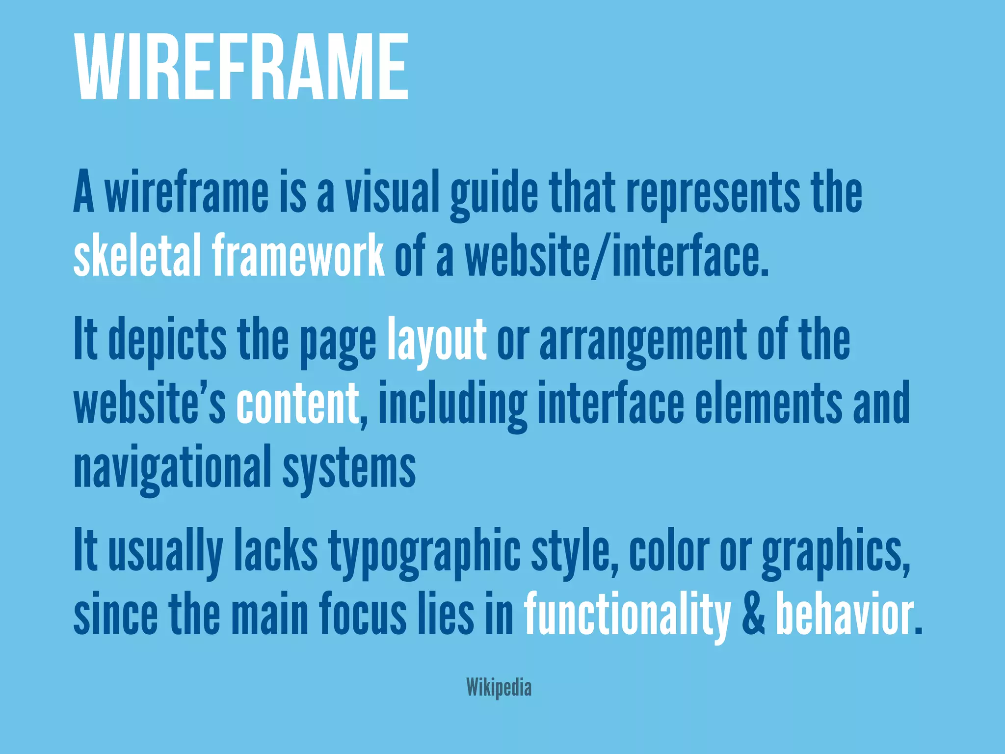 Mockup, wireframe e visual: una breve introduzione | PDF