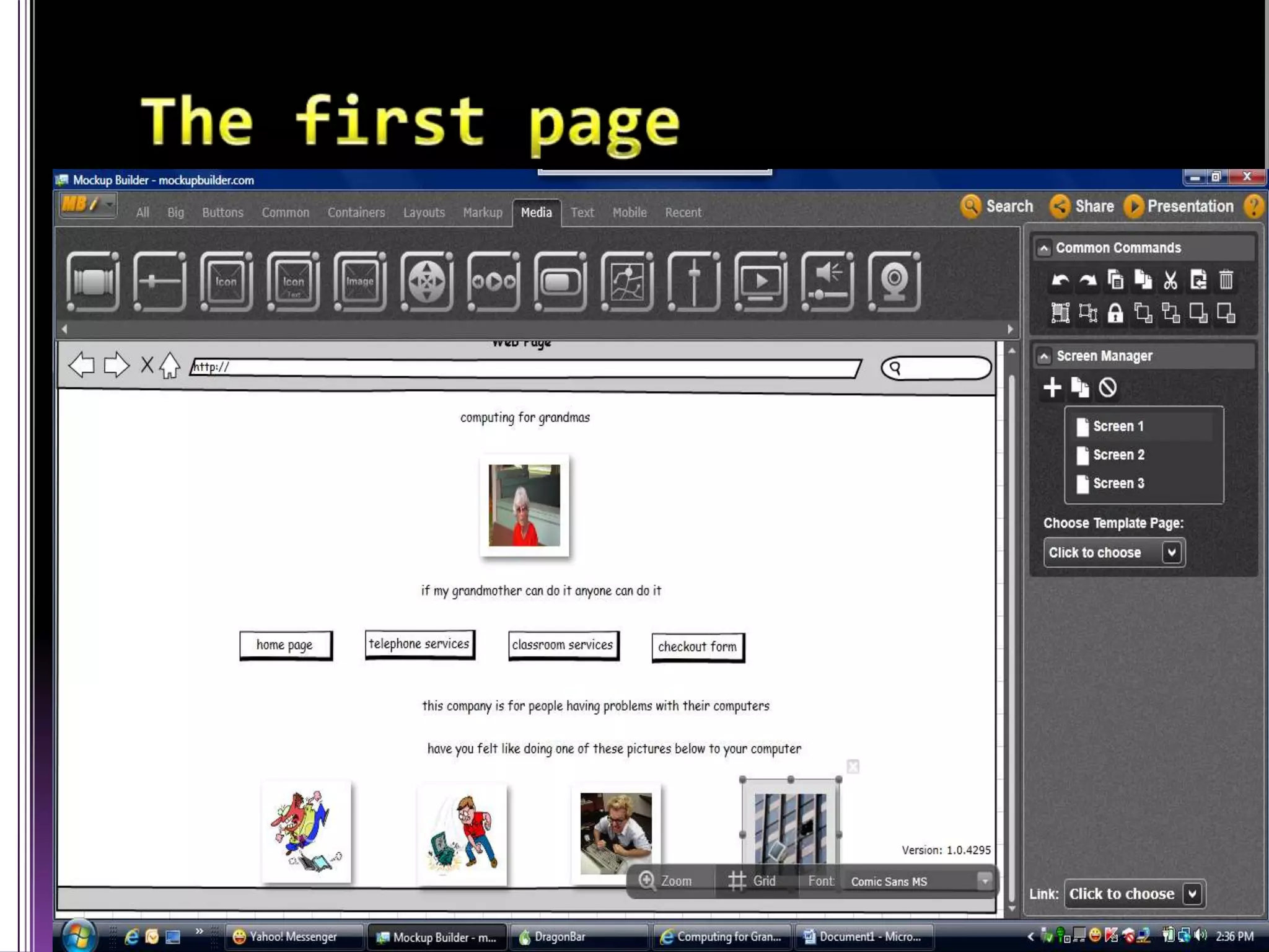 Mockup builder | PPTX | Computing | Technology & Computing