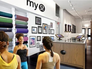 Mockup for lululemon's personalization experience (online +offline) | PDF