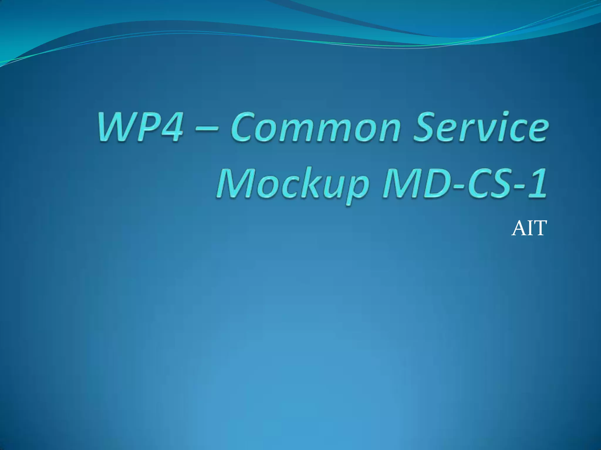Mockup MS-CS-1-ait | PPTX | Information Services Industry | Industries