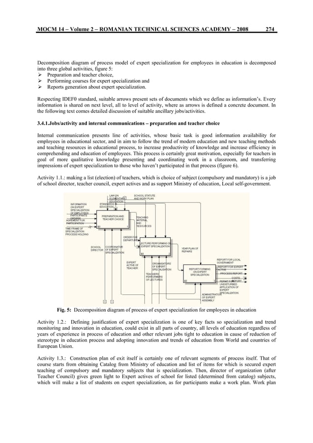 FUNCTIONAL AND INFORMATIONAL MODEL OF EXPERT SPECIALIZATION USING IDEF STANDARD | PDF