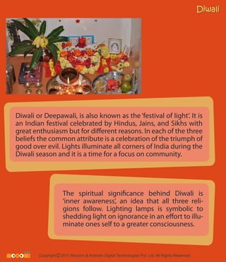 Diwali - The Festival of Lights – Mocomi Kids | PDF