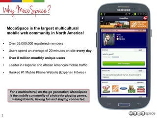 MocoSpace Media Kit | PPTX