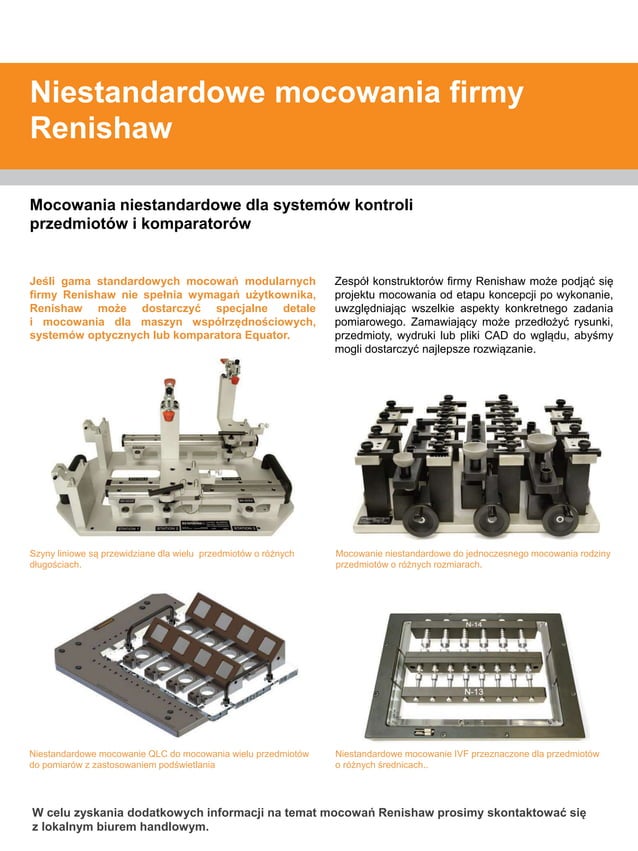 Mocowania Renishaw | PDF