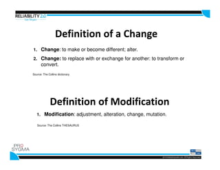 Management of Change | PDF
