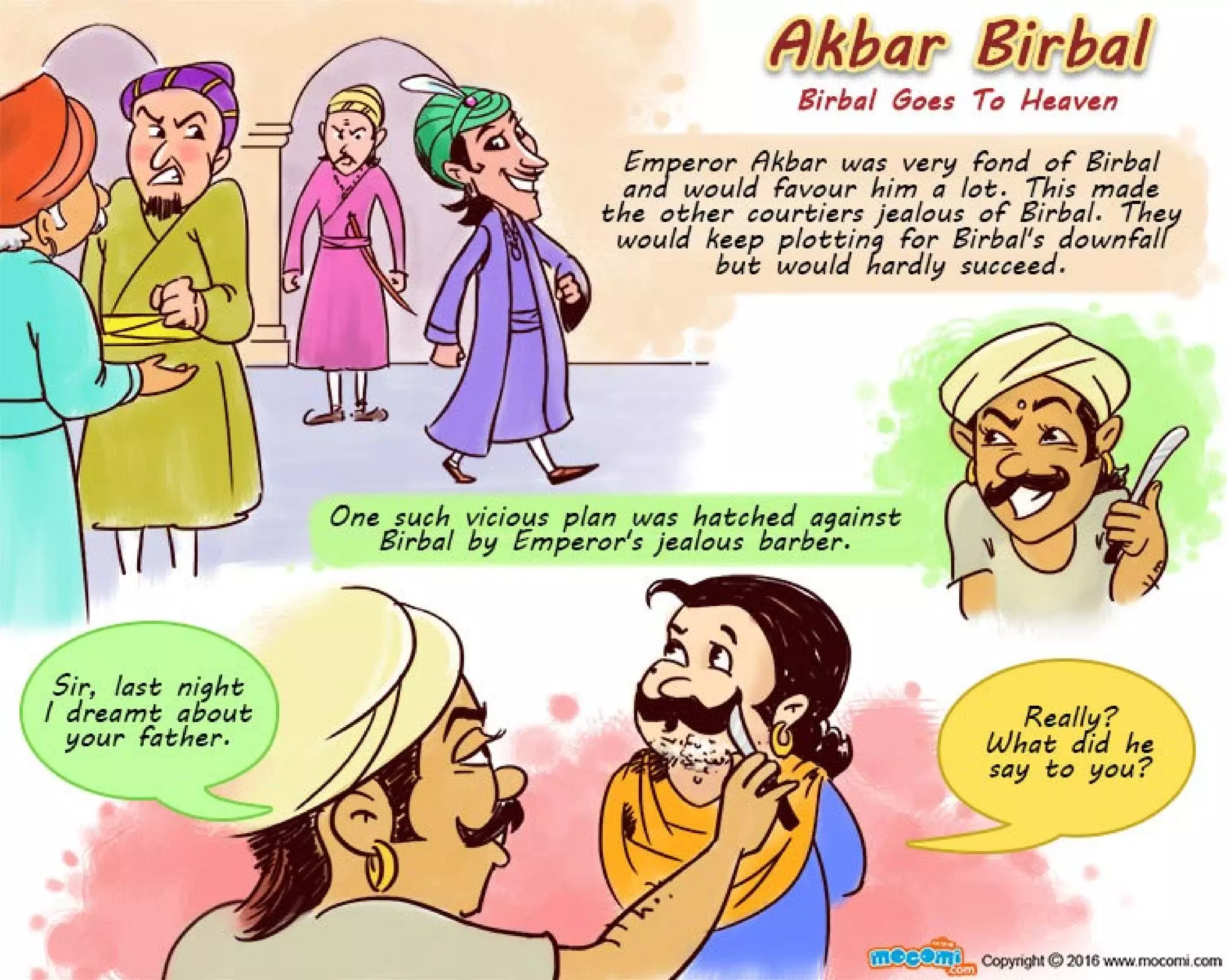 Akbar Birbal Stories: Birbal Goes To Heaven | PDF