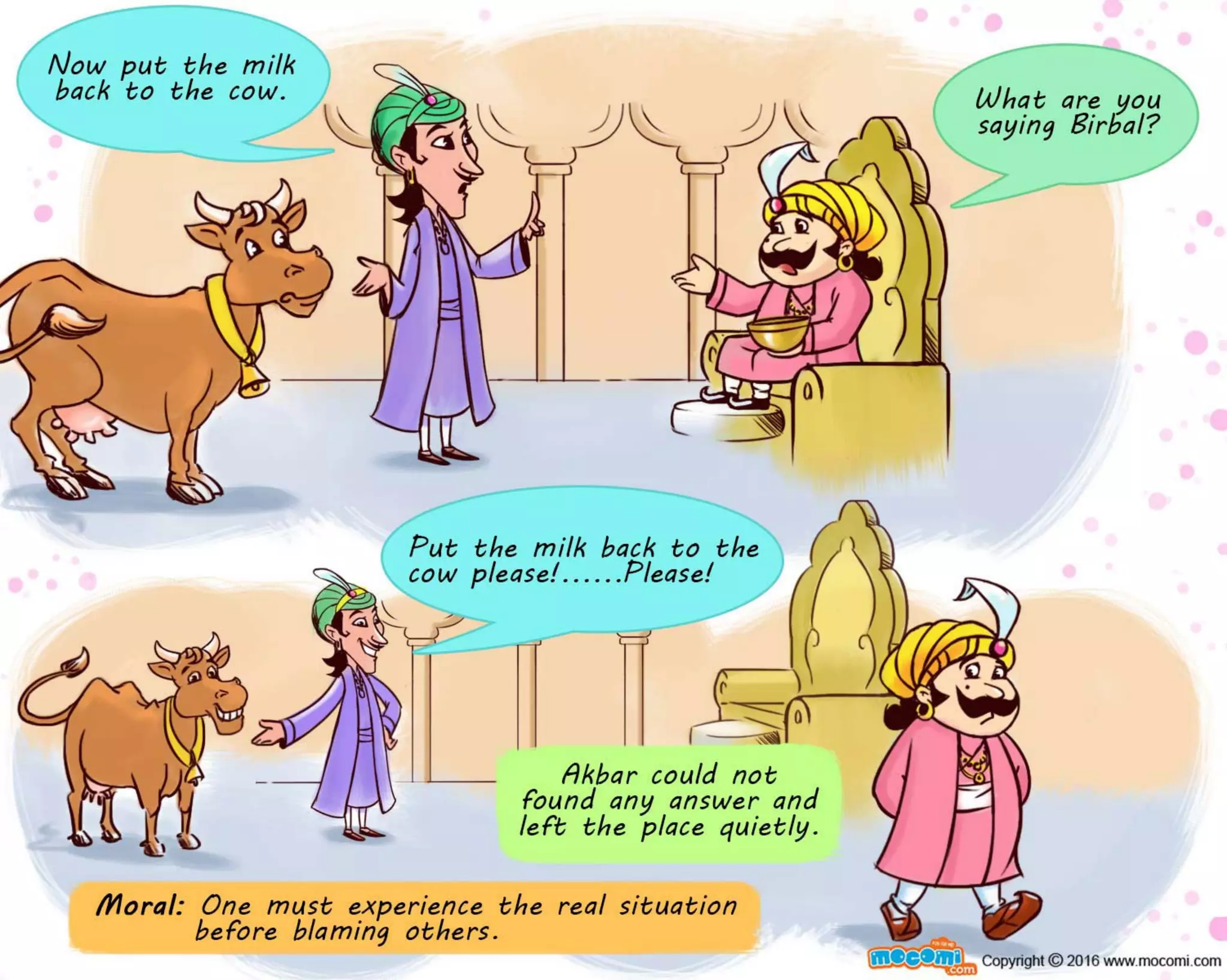 Akbar Birbal Story : Birbal The Child – Mocomi Kids | PDF