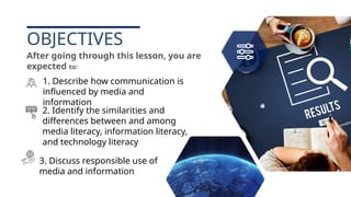Module 1 INTRODUCTION TO MEDIA LITERACY | PPTX