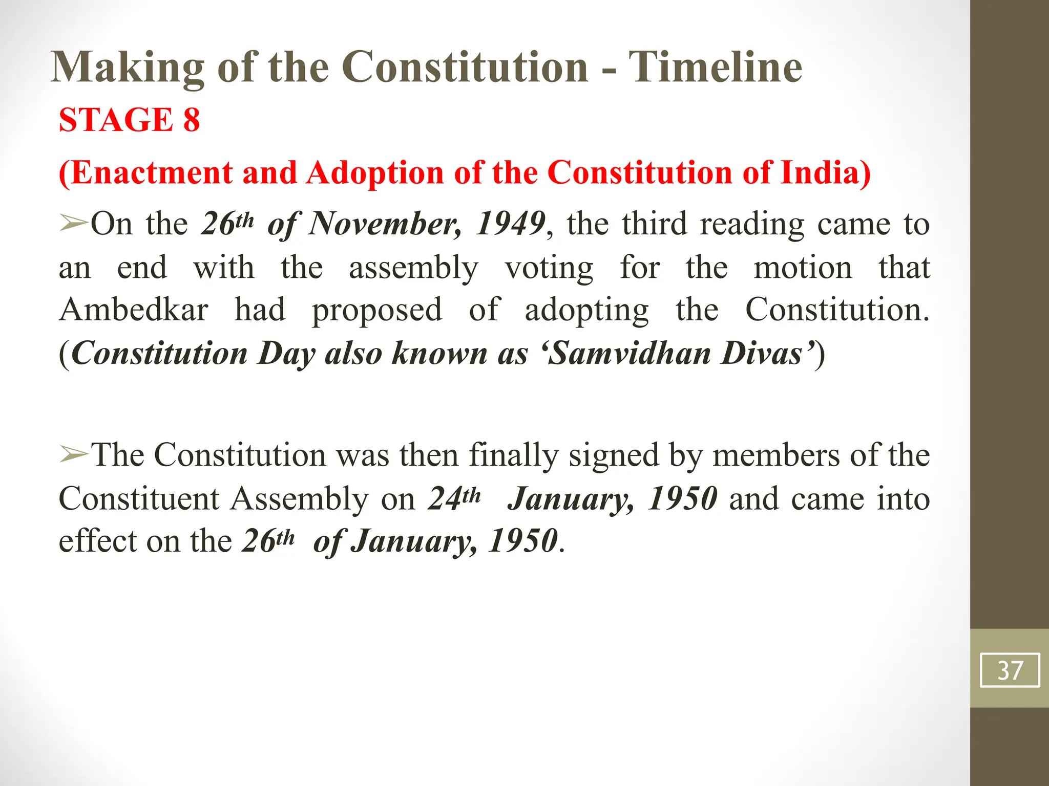 Constitution of India; Introduction to the Constitution of India; | PDF