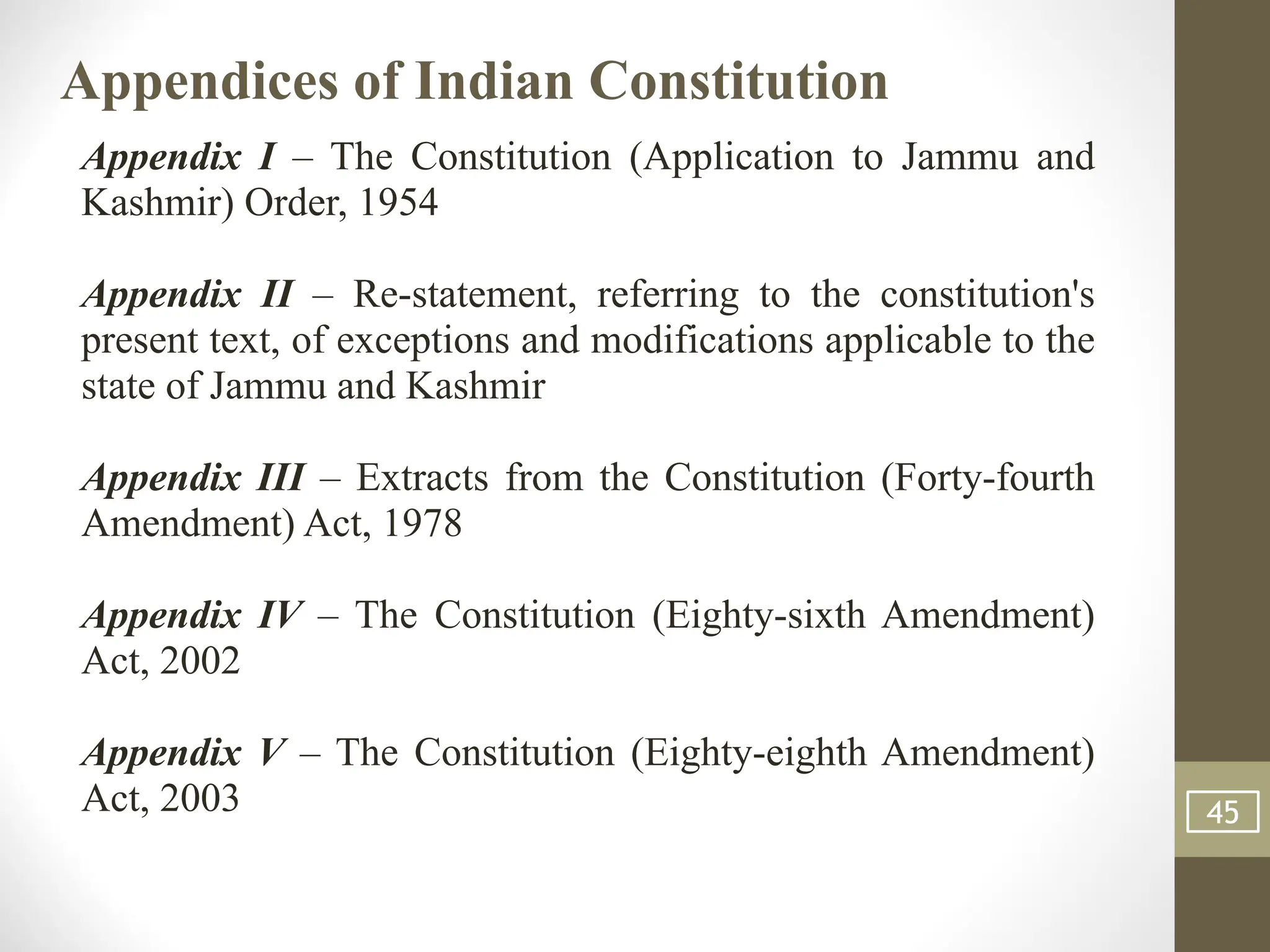 Constitution of India; Introduction to the Constitution of India; | PDF