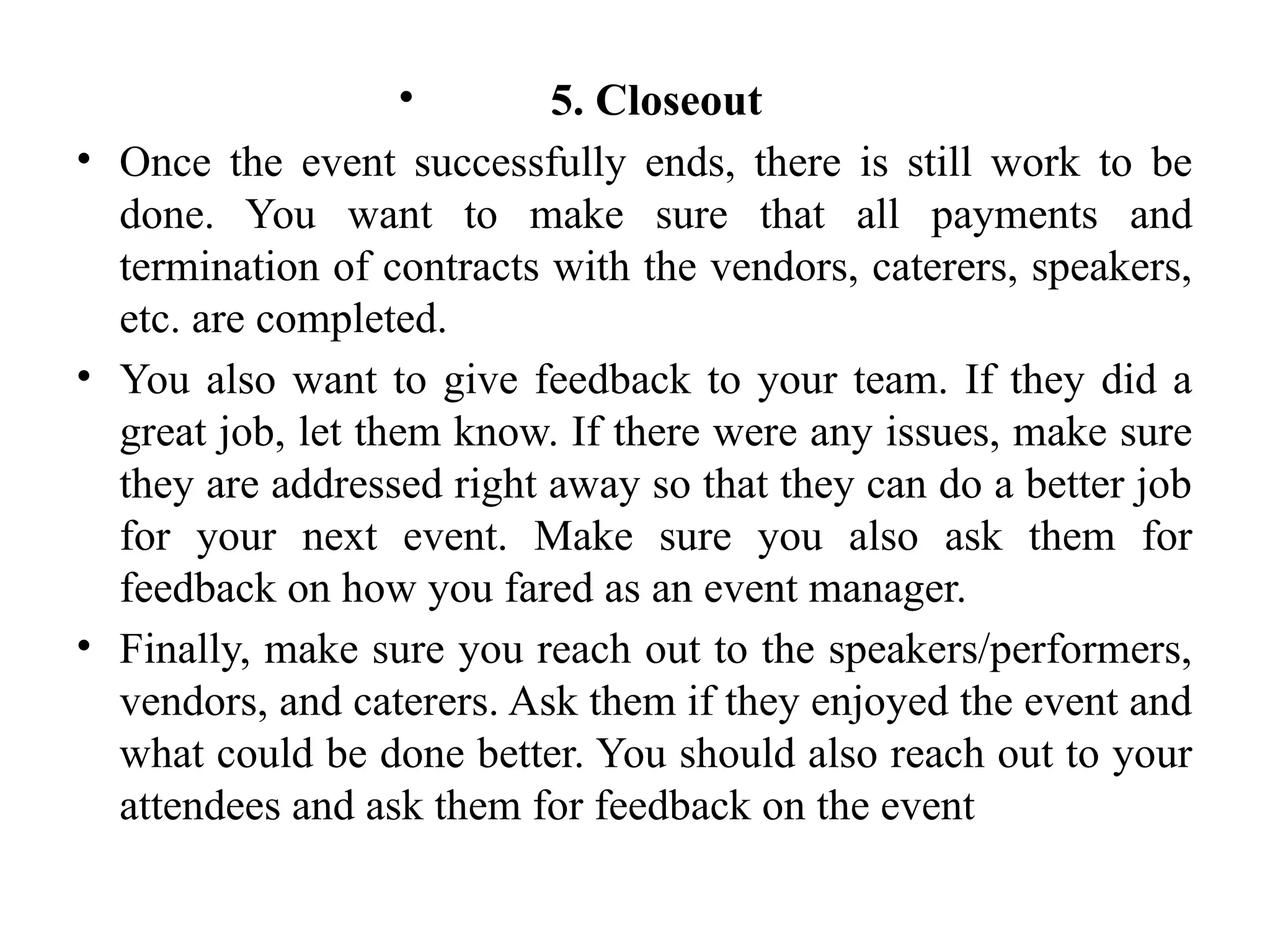 Event Management- Introduction, types, 5Cs and 5Ws | PPTX