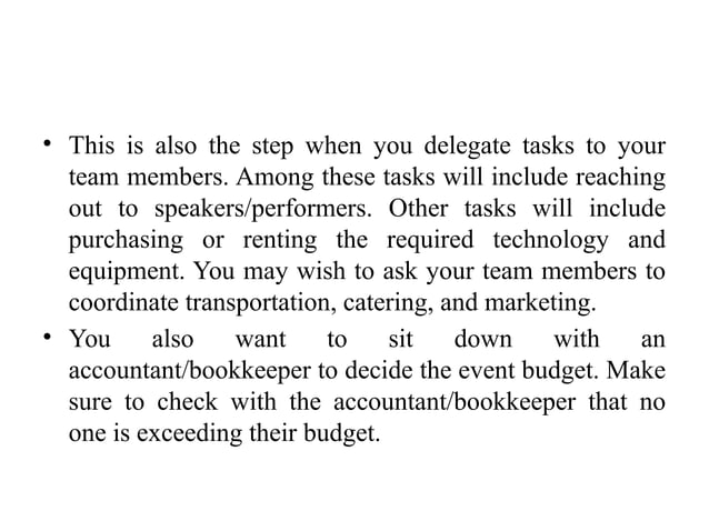 Event Management- Introduction, types, 5Cs and 5Ws | PPTX