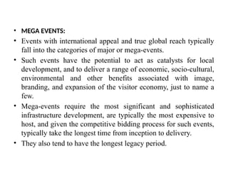 Event Management- Introduction, types, 5Cs and 5Ws | PPTX