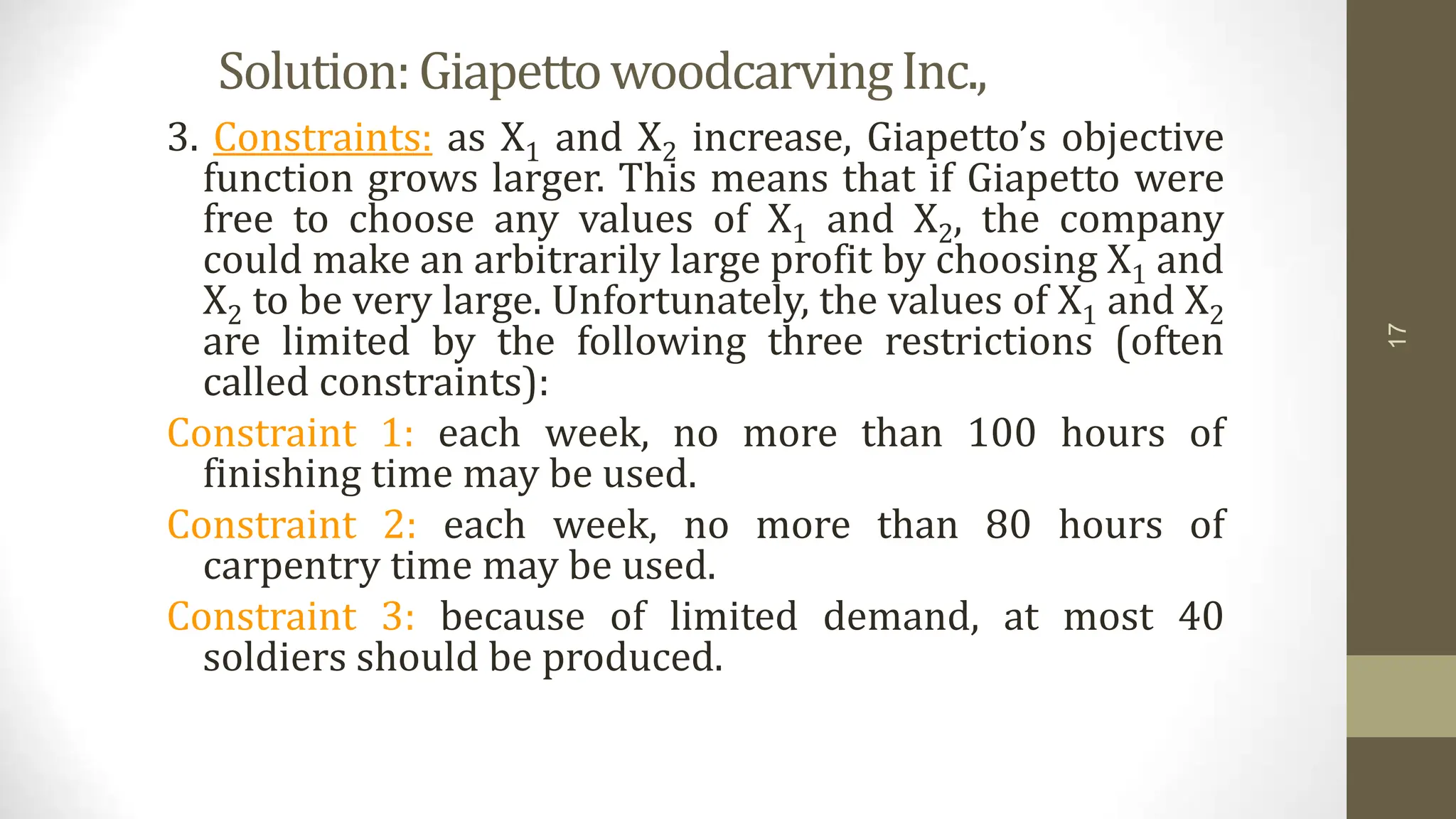 Operations Research- LPP formulation with examples | PPT